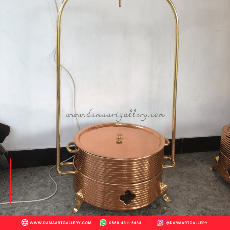 Chafing dish Tembaga model Terbaru | Dama Art Gallery | Kerajinan ...